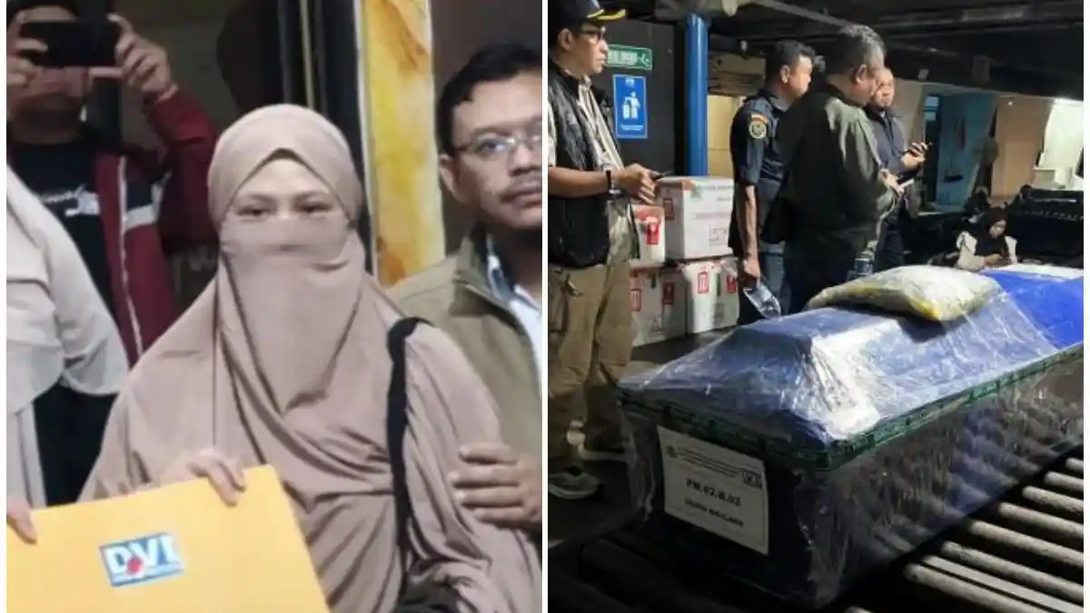 Pulang dalam Peti, Deden Maulana Dijemput Air Mata Istri - Tribun-timur.com