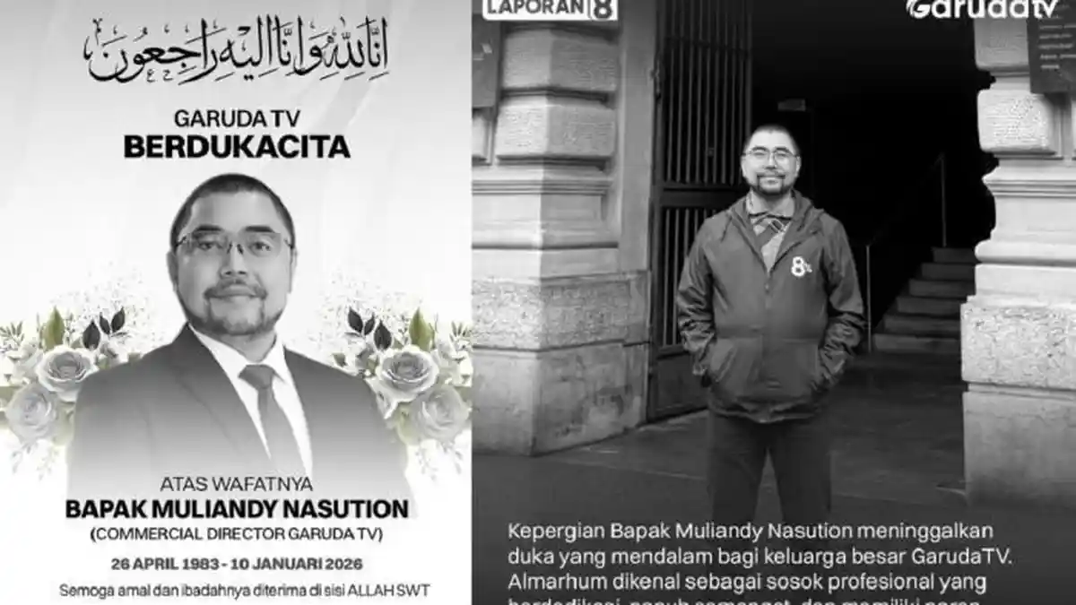Sosok Muliandy Nasution Bos Garuda Tv Tewas Kecelakaan Maut Istrinya