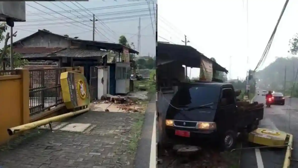 Mobil Pikap Dinas PU Tabrak Reklame di Semarang, PNS Kendal Tewas di ...