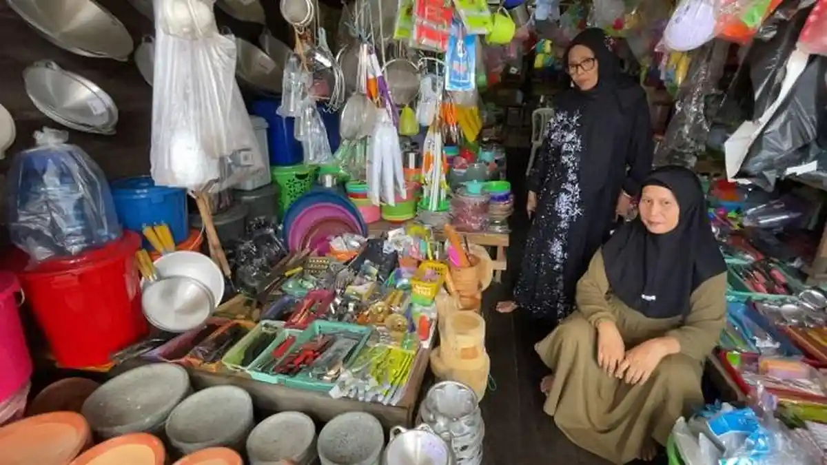 Harga Tusuk Sate di Pasar Lama Banjarmasin Normal, Pedagang: Jelang ...