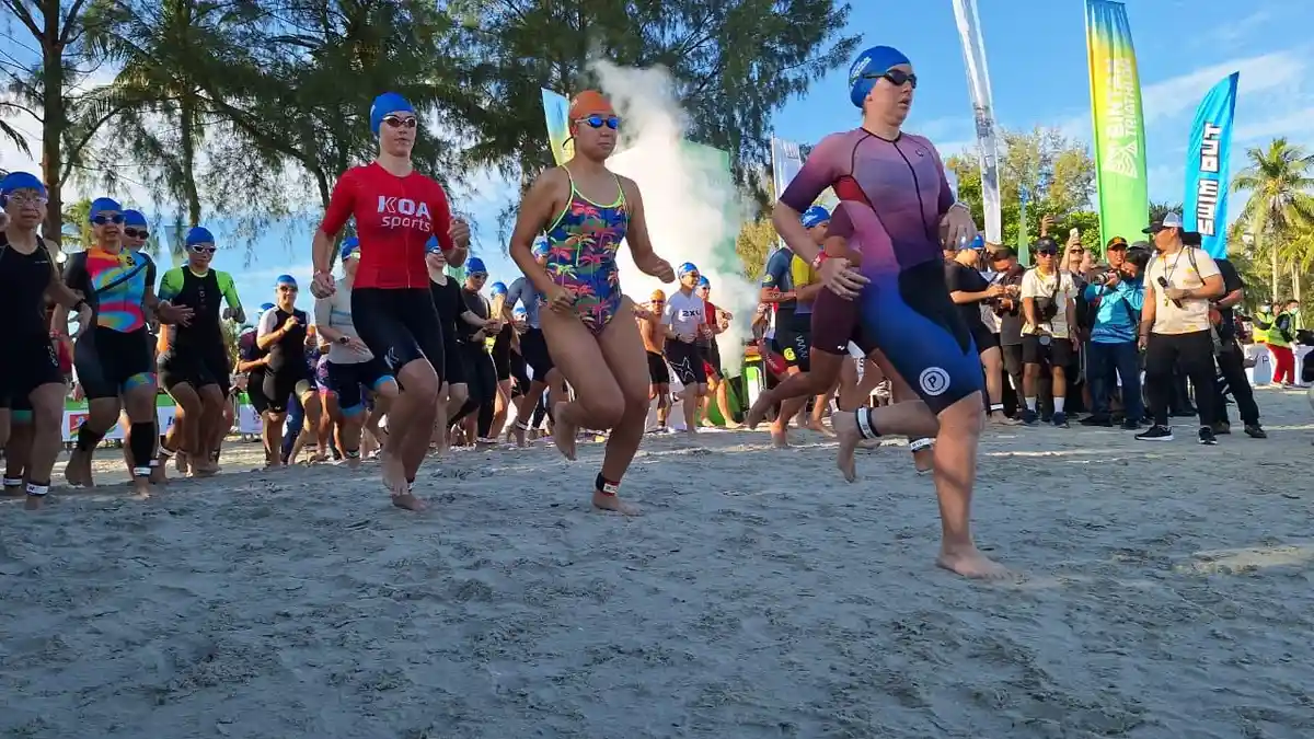 Peserta Antusias Ikuti Indofood Bintan Triathlon Tahun 2025 ...