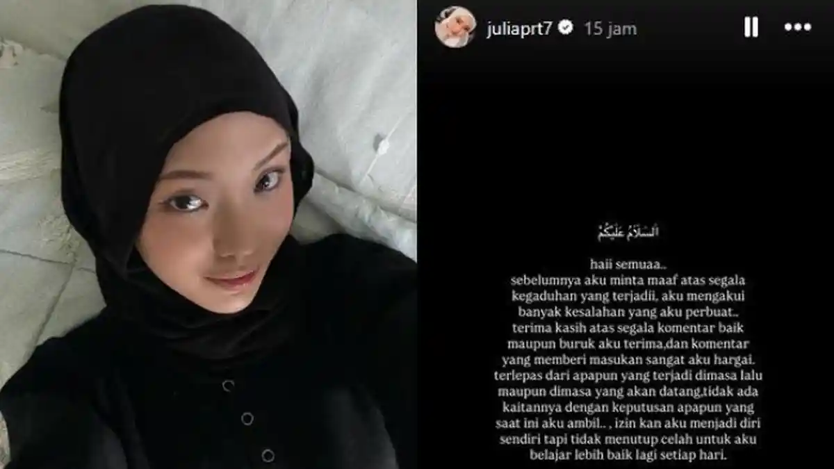 Lagi-lagi Dihujat karena Tak Berhijab, Julia Prastini Minta Maaf ...