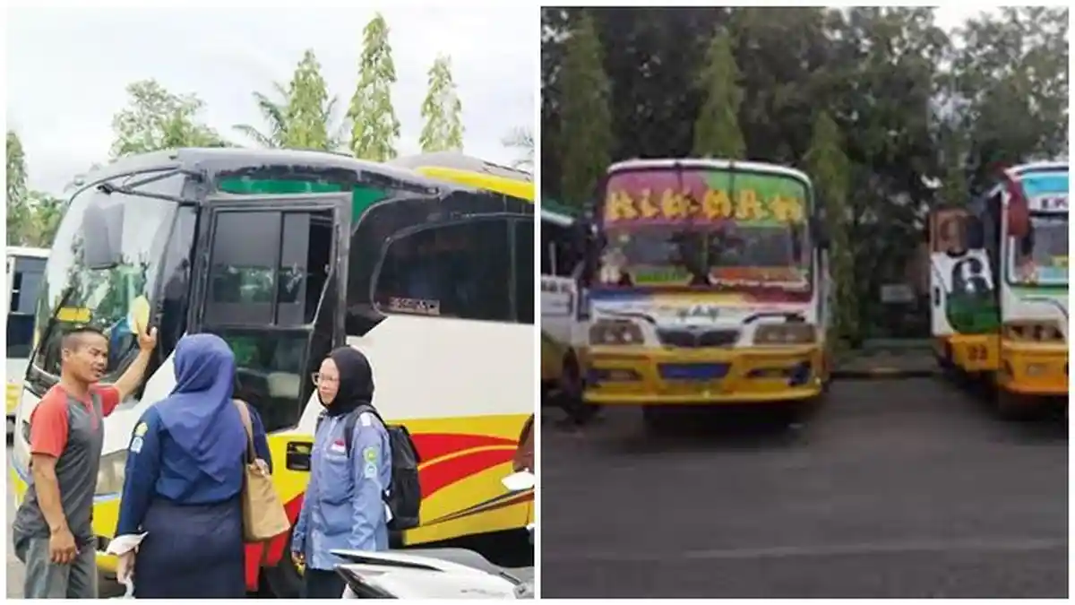Angkutan Umum Terbatas, Ribuan Mahasiswa Unsri Indralaya Keluhkan Bus ...