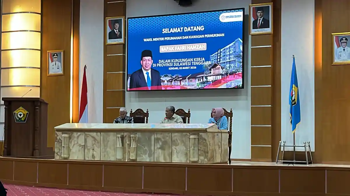 556 Hektare Kawasan Kumuh di Kendari, Wamen PKP RI Sarankan Penggunaan ...