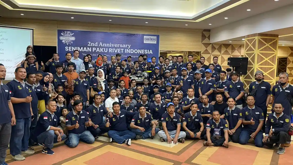 Seniman Paku Rivet Indonesia Rayakan Anniversary ke-2 - Tribun-timur.com
