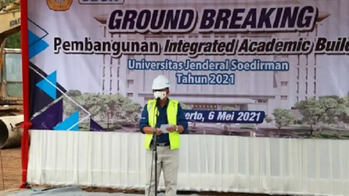 Unsoed Purwokerto Bangun Integrated Academic Building - Tribunjateng.com