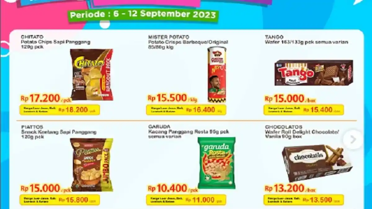 Promo Indomaret 9-11 September 2023 Walls Campina Aice Glico Harga ...