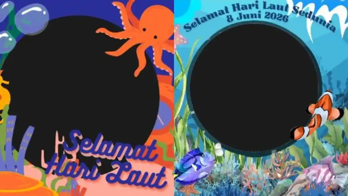 25 Link Twibbon Hari Laut Sedunia 8 Juni 2026, Unduh Gratis Jadi Foto ...