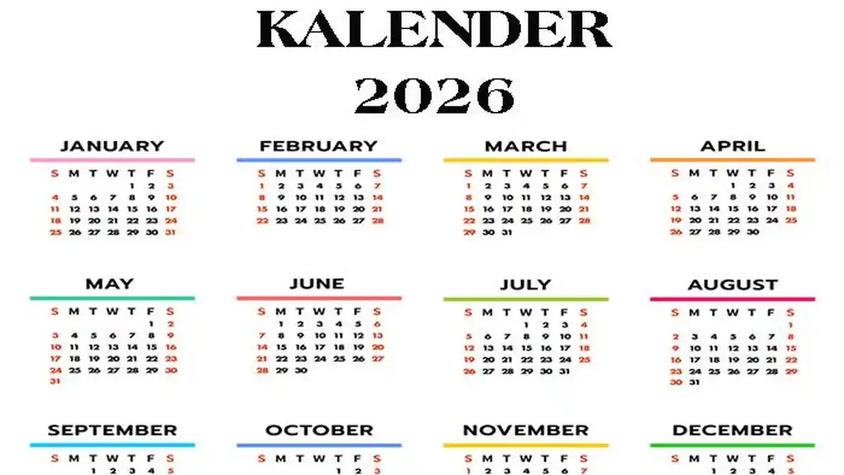 Jadwal Libur Panjang 2026 Lengkap Tambahan 8 Hari Cuti Bersama Kalender ...
