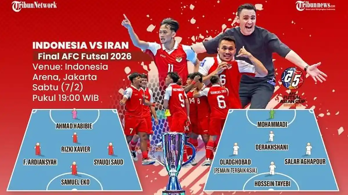 Live Gratis MNCTV, Link Streaming TV Online Timnas Futsal Indonesia vs ...