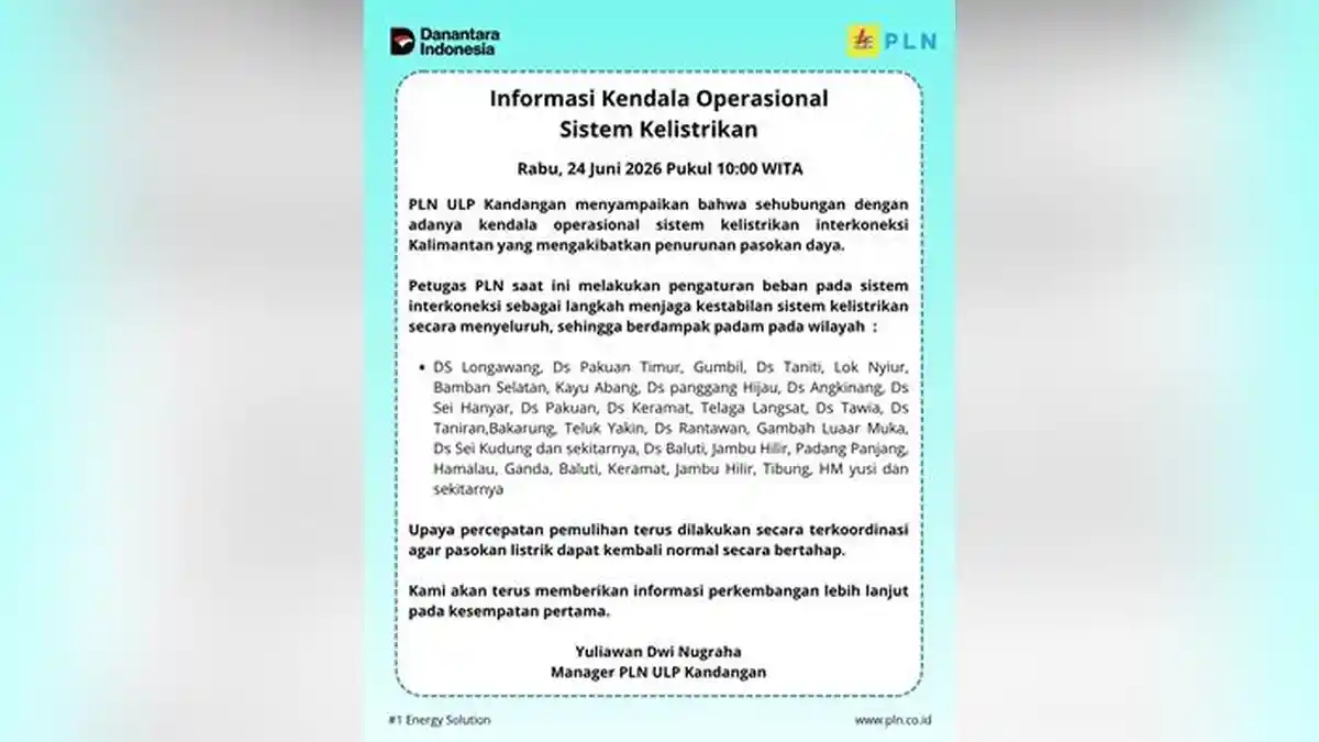 Terdampak Pemadaman Listrik di HSS, Warga Ini Memilih ke Kafe Demi ...