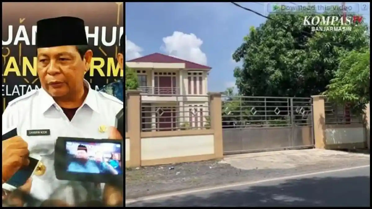 Suasana Rumah Paman Birin Usai Jadi Tersangka KPK, Jadwal Sidang ...