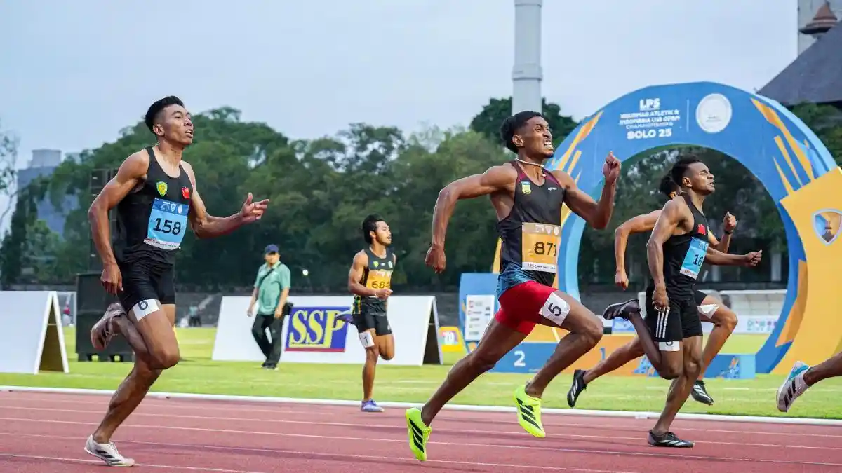 Atlet Papua Athletics Center Raih 13 Medali di LPS Kejurnas Atletik ...