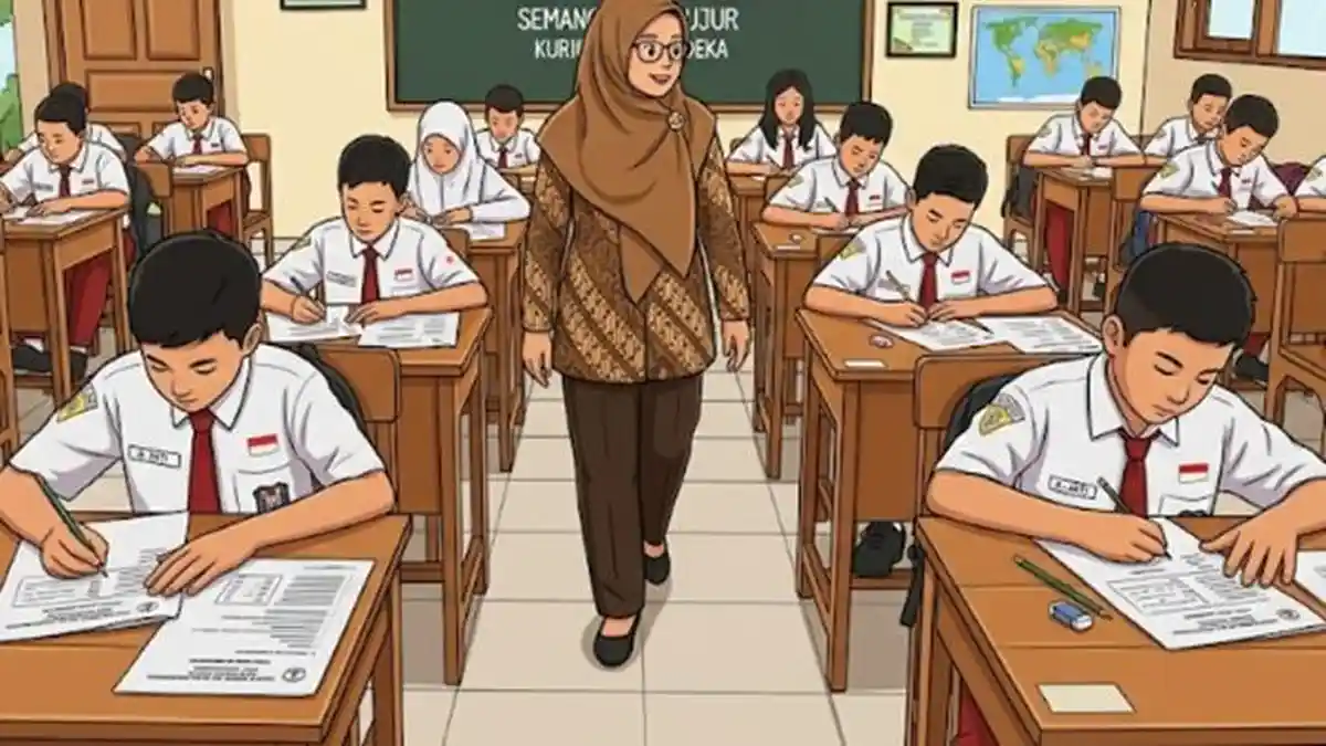 20 Soal dan Kunci Jawaban Ujian Sekolah Bahasa Indonesia Kelas 6 SD ...