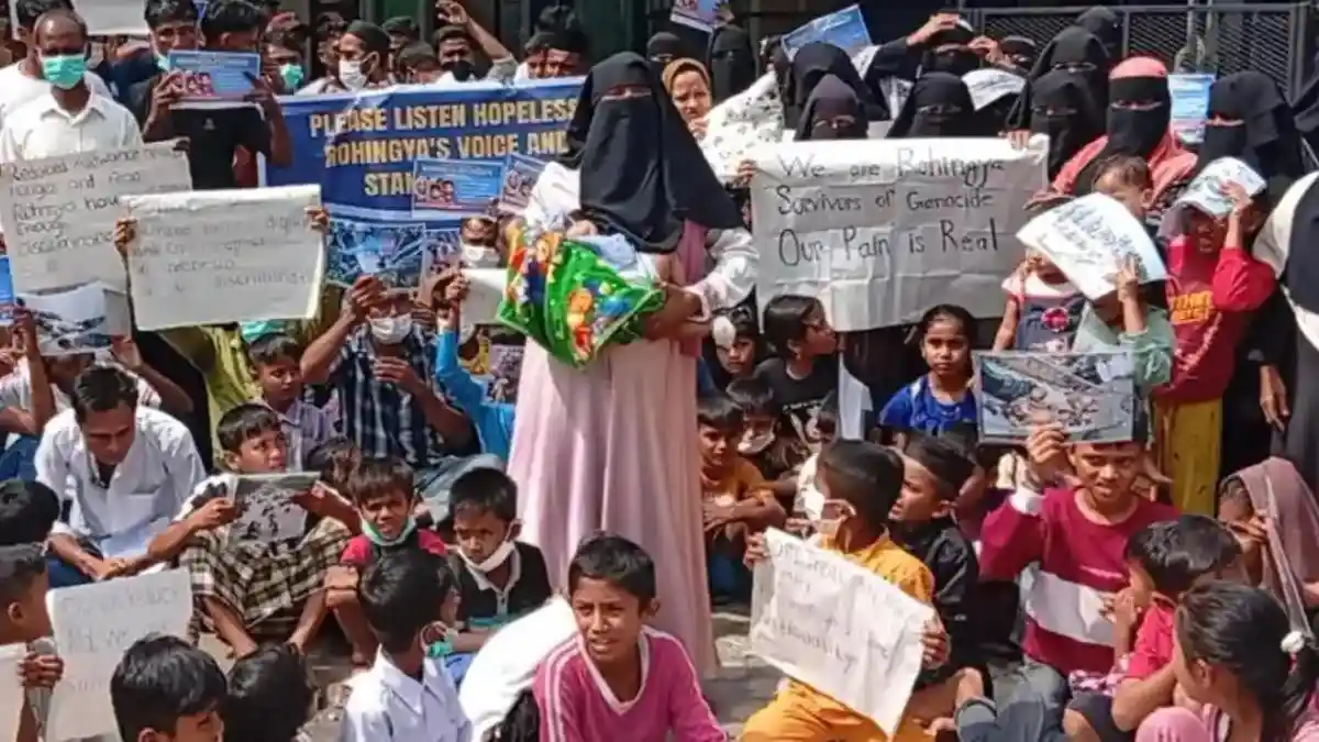 Ratusan Warga Rohingya Demo, Tuntut Kenaikan Uang Saku dan Tempat ...