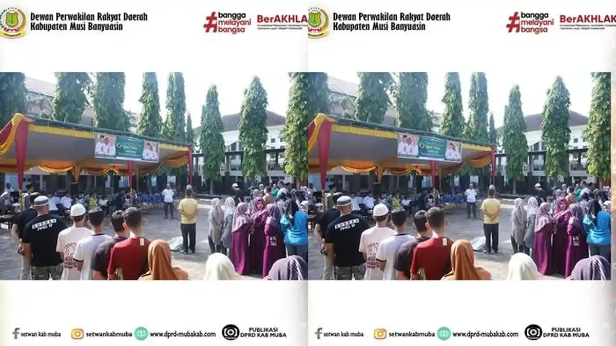 Mendukung Himbauan Bupati, DPRD Muba Bagikan Hewan Kurban Gunakan Daun ...