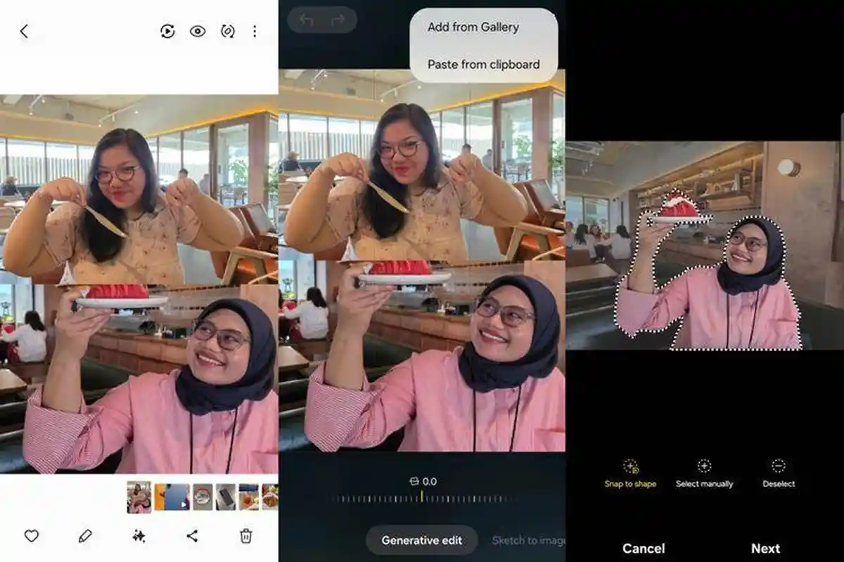 Cara Bikin Foto Offside ala Gen Z Pakai Fitur AI di HP Samsung, Tanpa ...