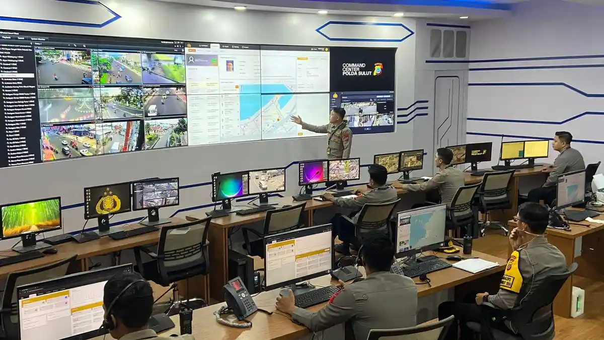 Command Center dan Call Center 110 Diluncurkan Polda Sulut untuk ...