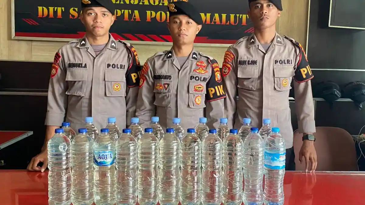 Polda Maluku Utara Sita Cap Tikus dari Manado ke Ternate Jelang Nataru ...