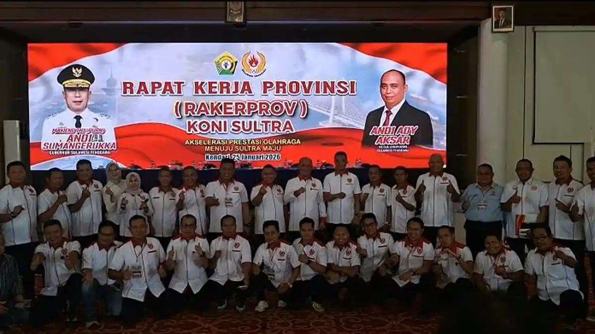 Hasil Rakerprov KONI Sulawesi Tenggara: Kendari Tuan Rumah Porprov ...
