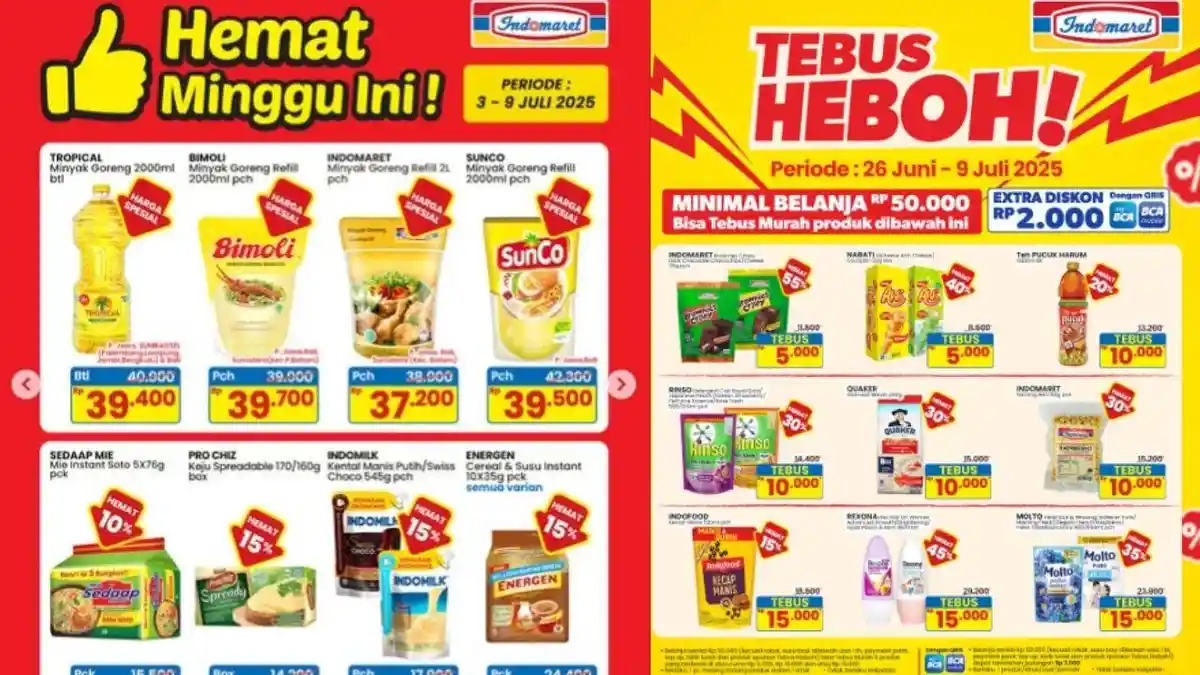 Katalog Promo Indomaret Hari Ini Selasa 8 Juli 2025: Diskon Paling ...