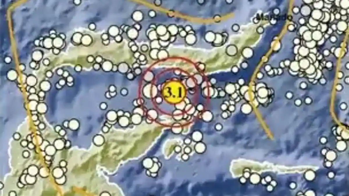 Gempa Terkini di Gorontalo Siang Ini Kamis 1 Januari 2026, Berikut Info ...