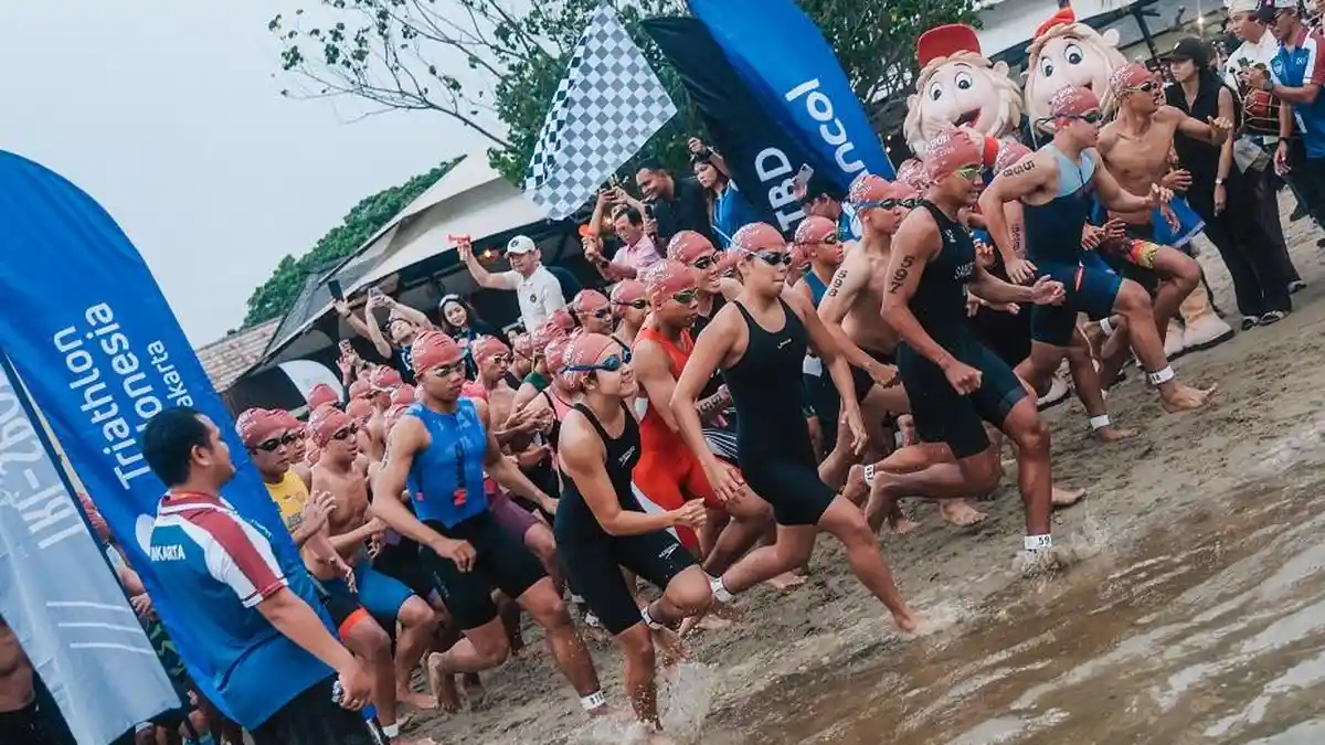 Kompetisi Tri-Sport Series 2026 di Ancol Diramaikan 750 Peserta Anak ...