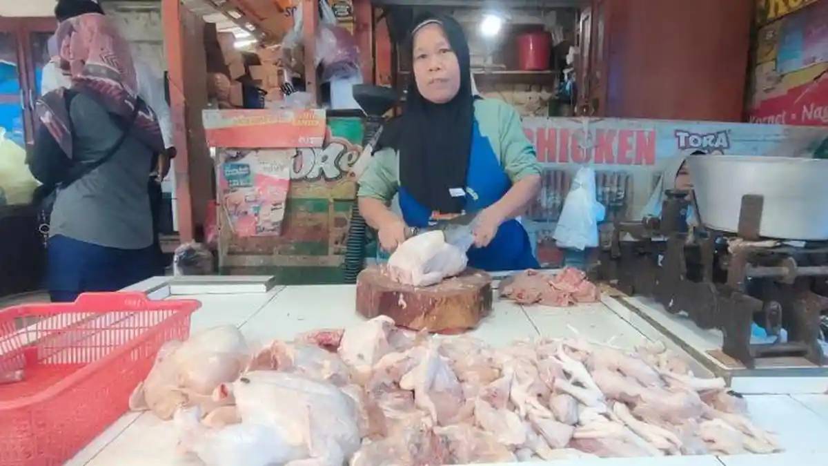 Update Harga Kebutuhan Pokok di Pasar Pananjung Pangandaran, Daging ...