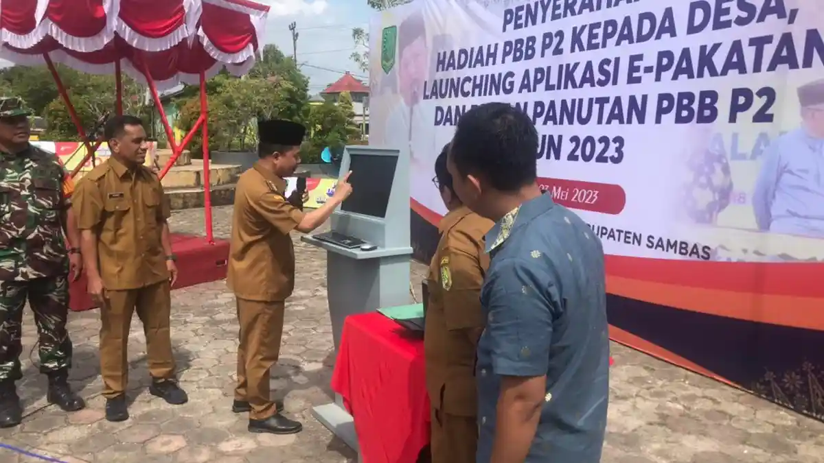 Kepala Bakeuda Sambas Sebut Aplikasi E-Pakatan Permudah Masyarakat Bayar Pajak - Tribunpontianak ...