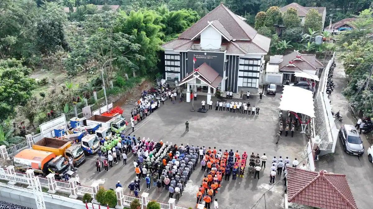 Bupati Bogor Pimpin Apel Gabungan, Dorong Gotong Royong dan Penataan ...