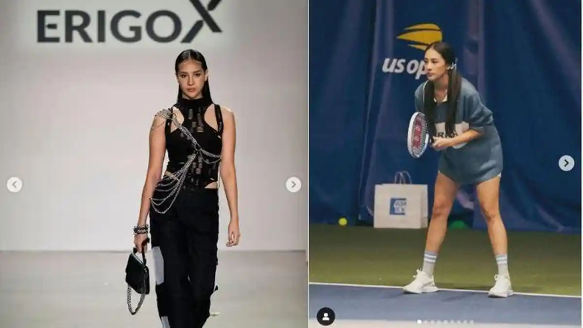 Potret Anya Geraldine Jadi Model Catwalk hingga Main Tenis di New York ...