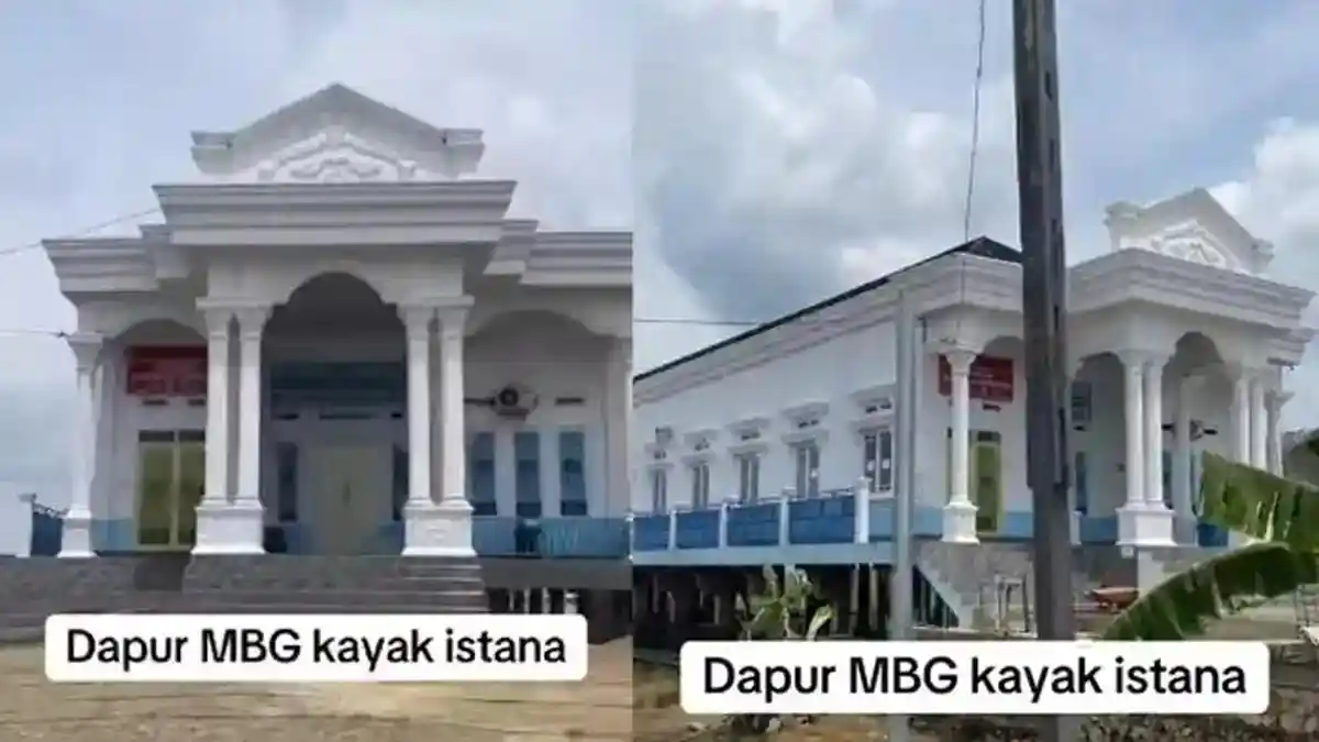 Penampakan Rumah Bak Istana di HSU Kalsel Diduga Dapur MBG Kini Viral ...