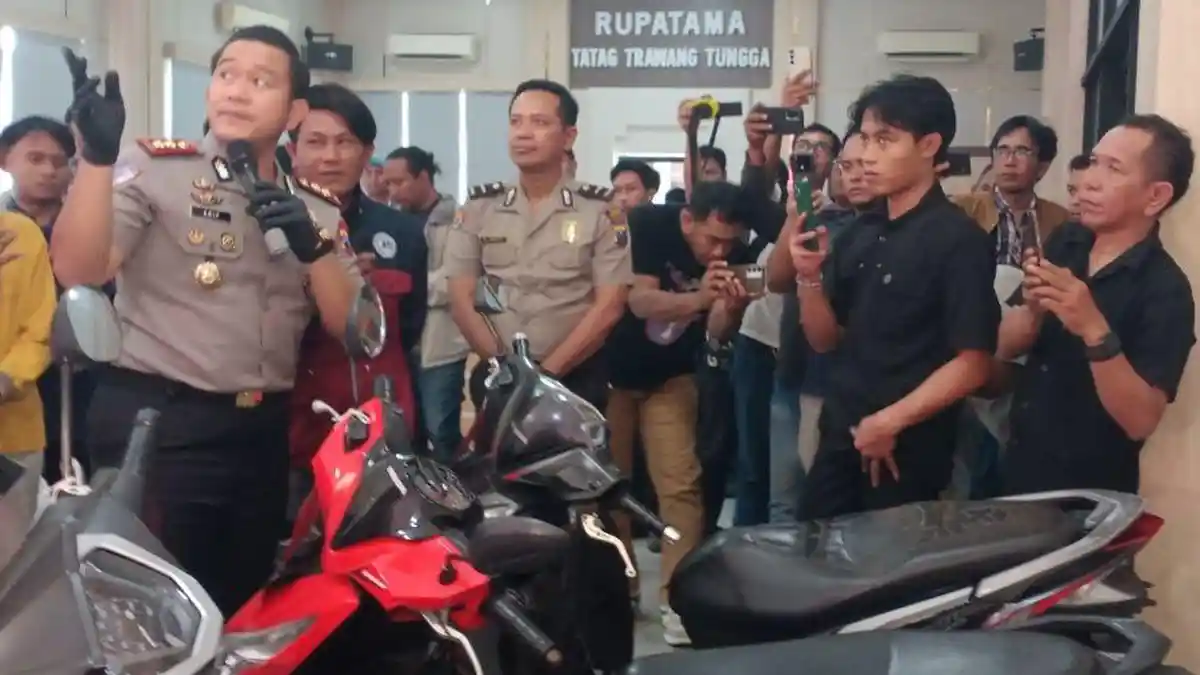 Jaringan Curanmor 25 TKP Di Lamongan Dibongkar, 2 Pelaku Ditangkap 3 ...