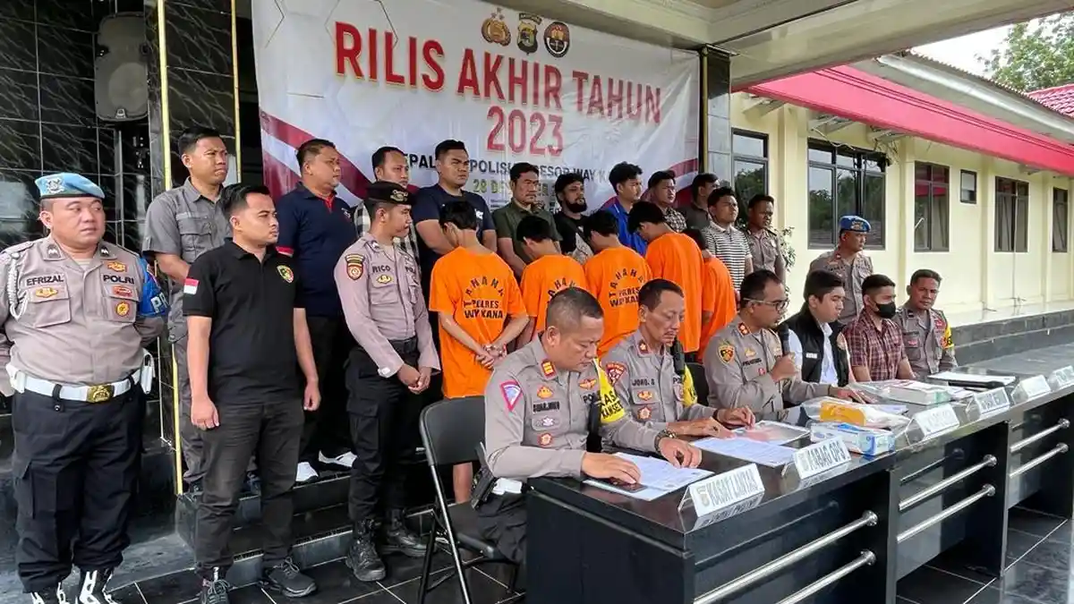 Kapolres Way Kanan Polda Lampung Imbau Personelnya Netral dalam Pemilu ...
