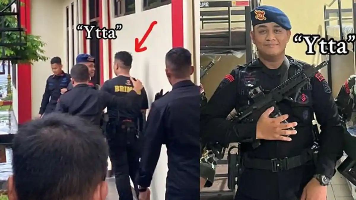 Viral Penyamaran Indra Brimob Gadungan, 1 Bulan Ikut Latihan dan Tidur ...
