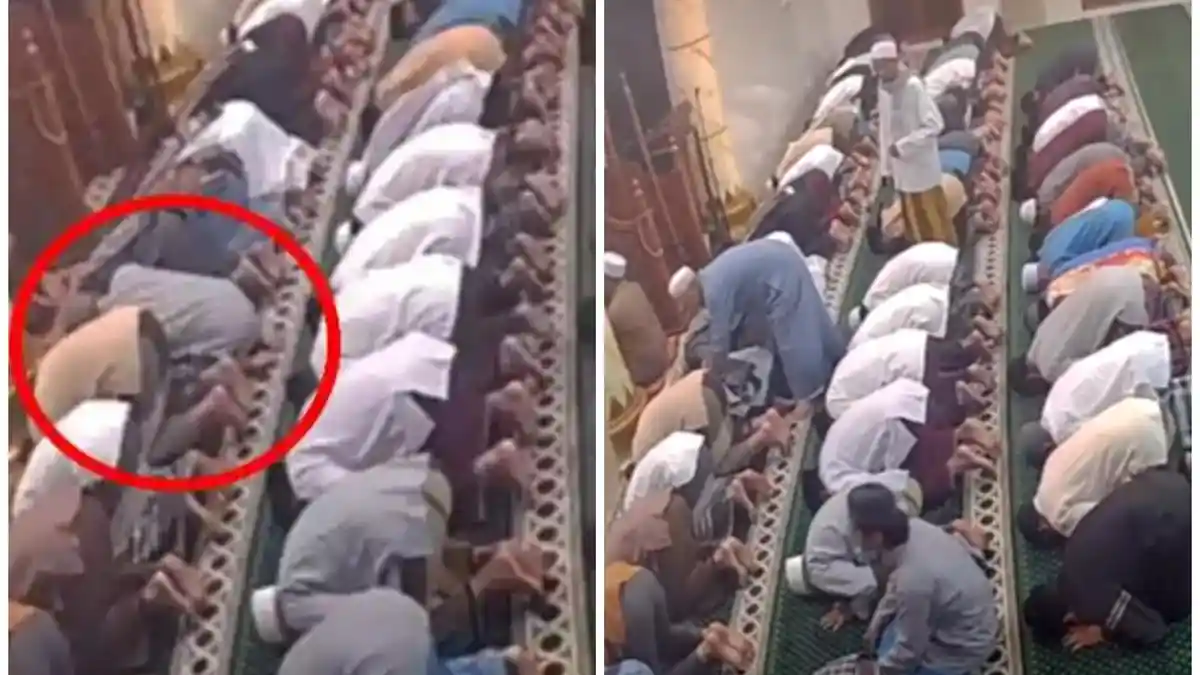 Viral Video Detik-detik Jamaah di Depok Meninggal Saat Salat Tarawih ...