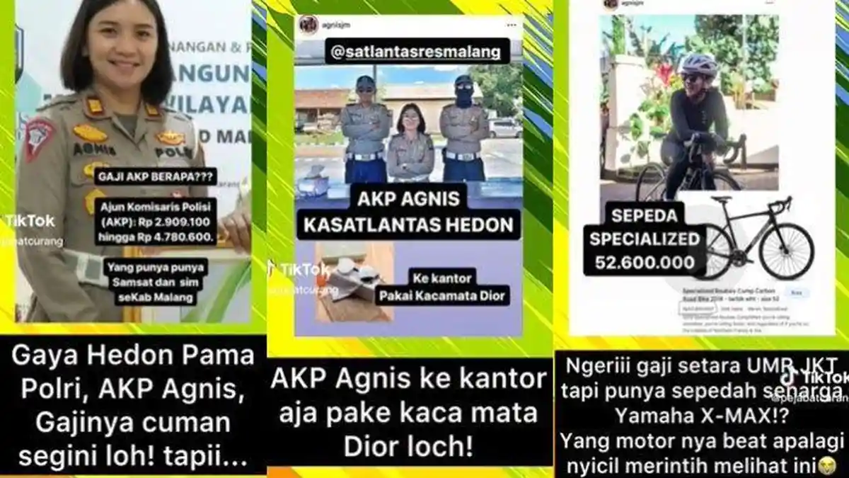 Sosok AKP Agnis Juwita Manurung, Kasatlantas Polres Malang Diduga Pamer ...