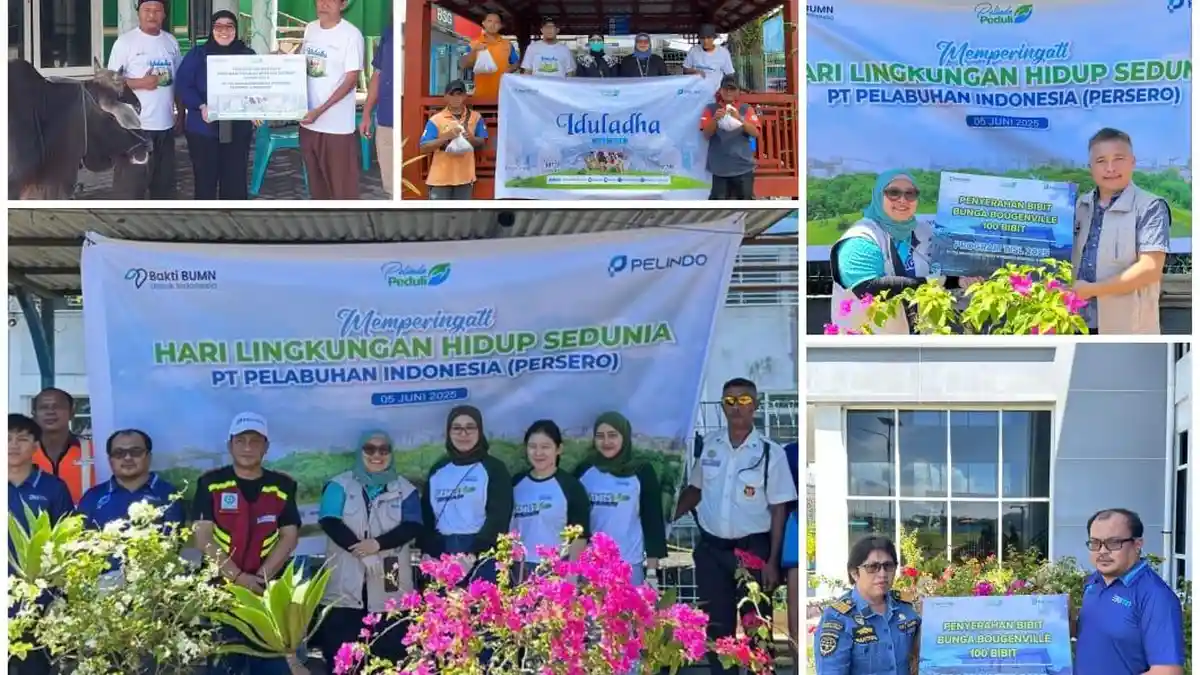 Pelindo Manado Warnai Awal Juni dengan Penanaman Pohon dan Penyerahan ...