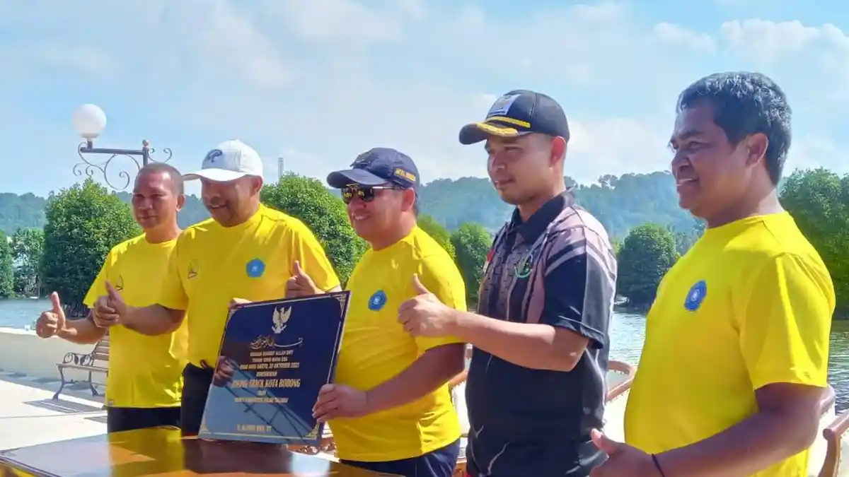 Lokasi Jogging Track dì Pulau Taliabu Diresmikan, Habiskan Anggaran Rp ...