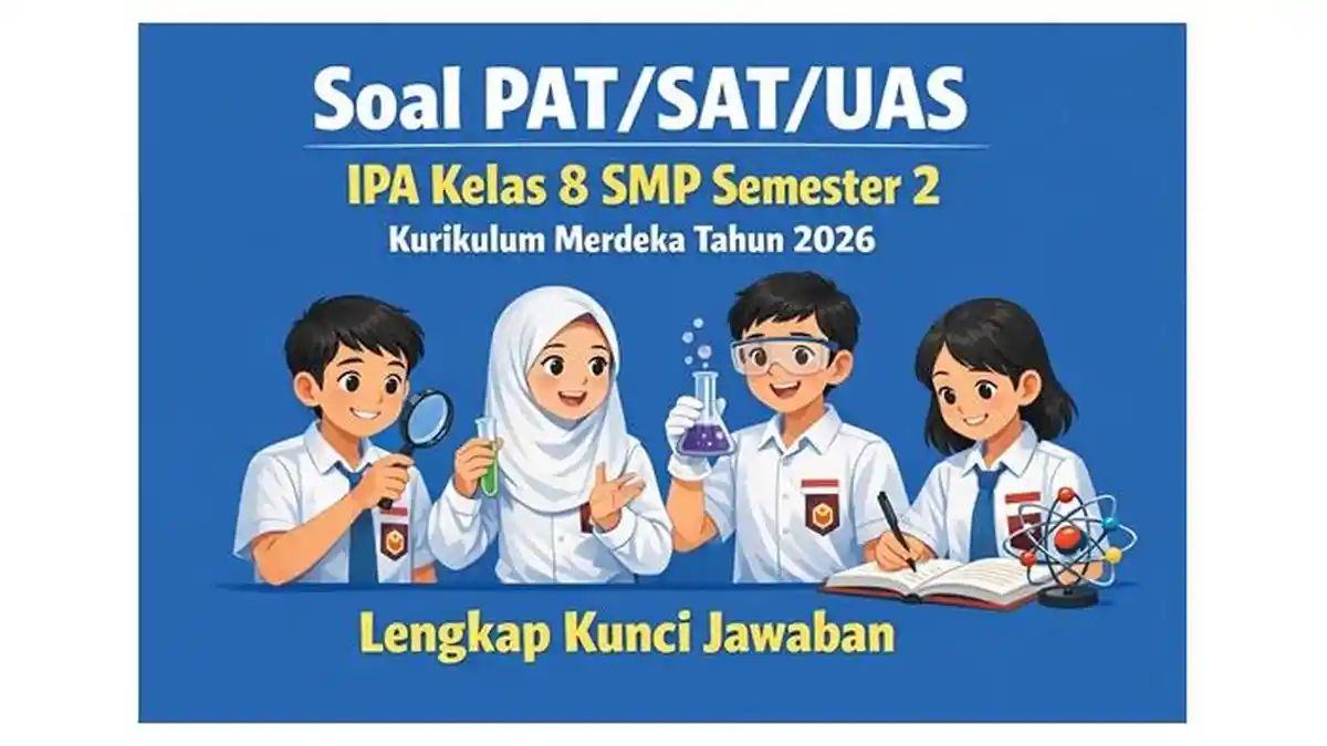 Soal PAT/SAT/UAS IPA Kelas 8 SMP Semester 2 Kurikulum Merdeka Tahun ...