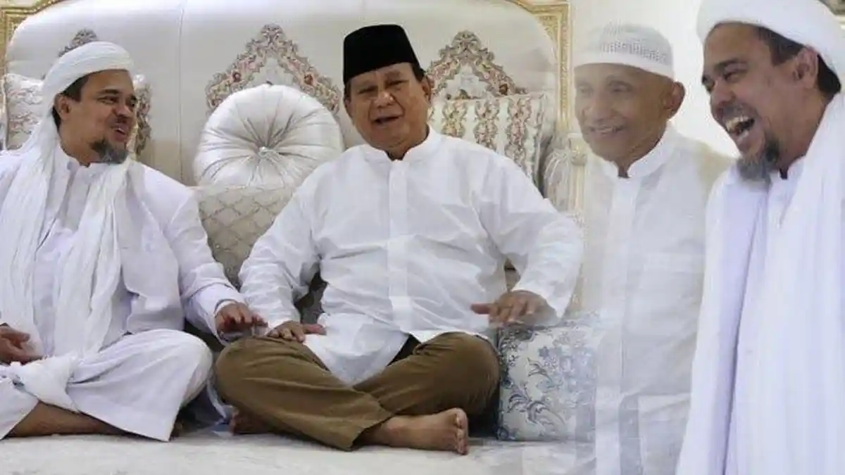 Janji Prabowo Sehari Setelah Terpilih, Boyong Habib Rizieq Shihab ke ...