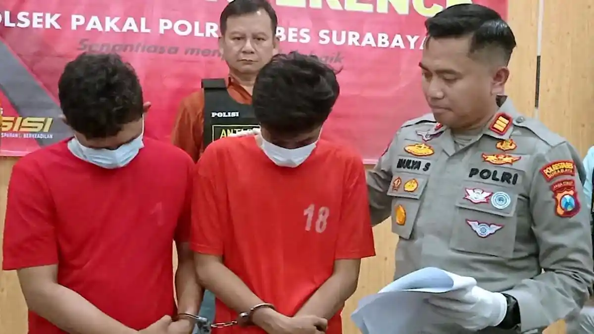 Dua Residivis Curanmor Ditangkap Setelah Beraksi di Surabaya–Gresik ...