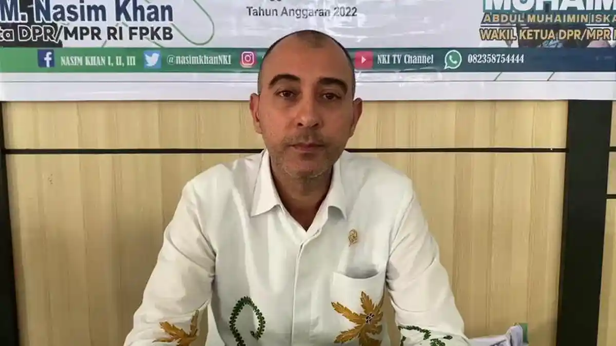Profil Nasim Khan, Wakil Bendahara Umum DPP PKB, Anggota DPR RI asal ...