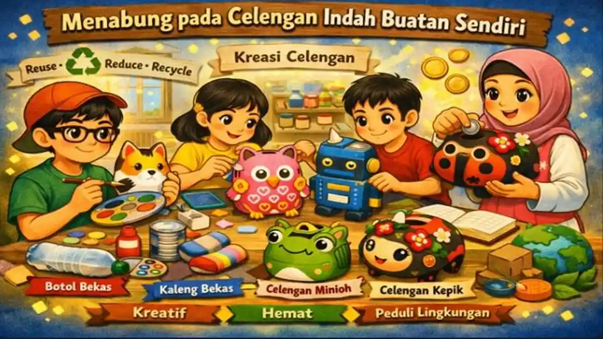50 Soal HOTS Seni Rupa Kelas 4 SD Materi Menabung pada Celengan Indah ...