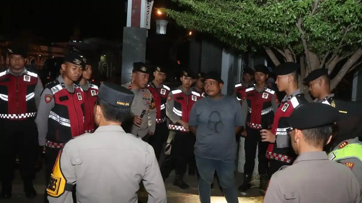 Cegah Geng Motor dan Kejahatan Jalanan, Polres Indramayu Gelar Patroli ...
