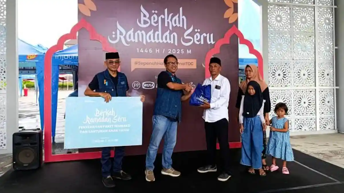 ITDC Bagi Ribuan Paket Sembako & Santunan Yatim kepada 7 Desa di KEK ...