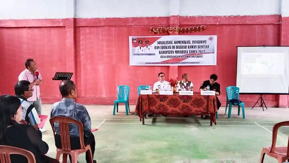Hadirkan Ahli, BPBD Minahasa Sulawesi Utara Edukasi Masyarakat Soal ...
