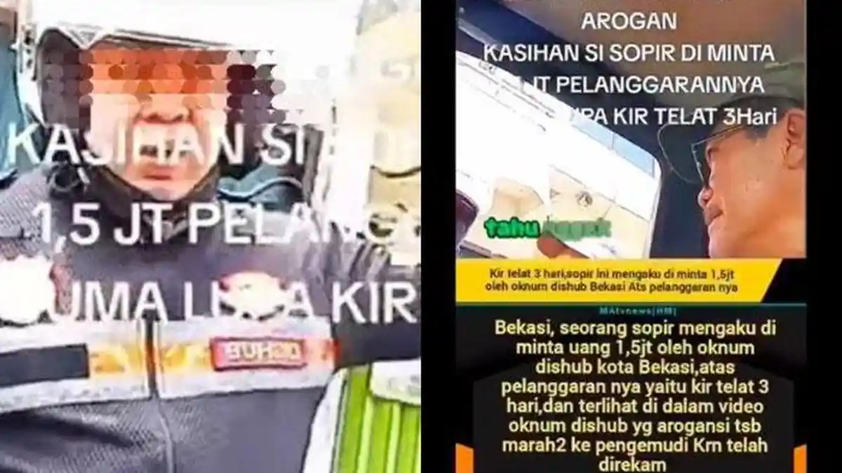 Oknum Dishub Minta Rp1,5 Juta karena Kendaraan Telat Uji KIR, Marah ...
