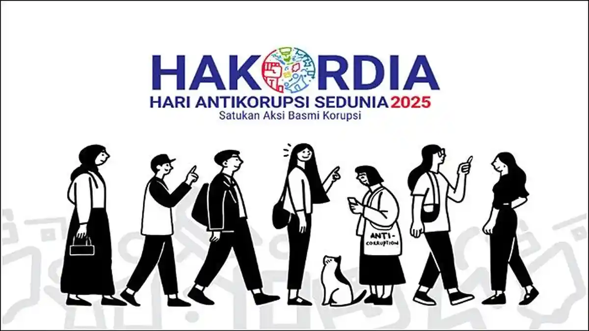 Link Download Logo Hari Anti Korupsi Sedunia 2025 Resmi KPK, Makna ...