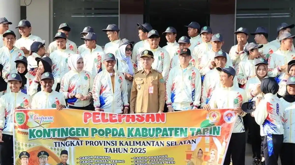Dilepas Sekda, Kontingen POPDA Tapin Siap Berlaga di Banjarmasin ...
